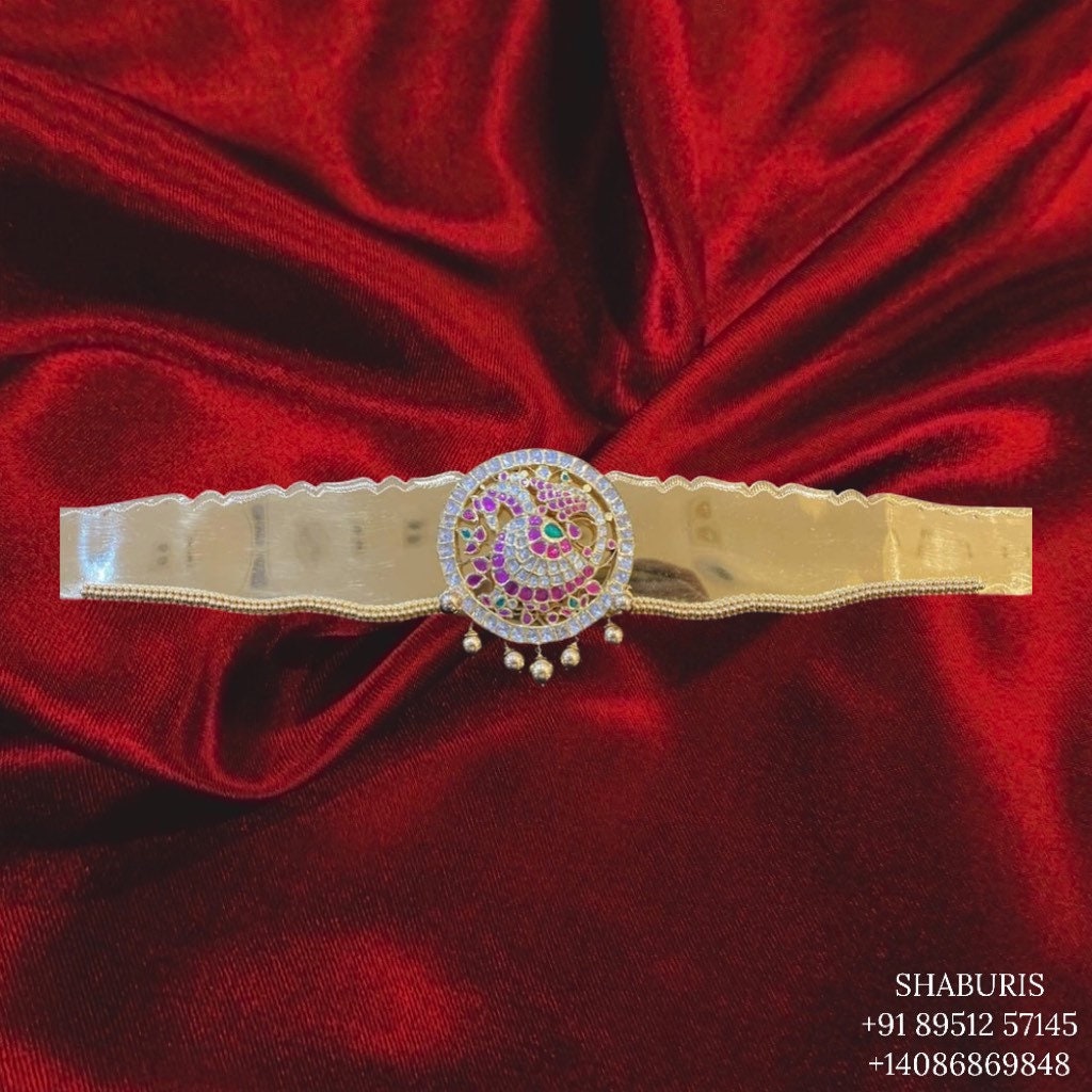 Diamond Vaddanam,South Indian Jewelry,vadiyanam,Kids Vaddanam,hip chai ...
